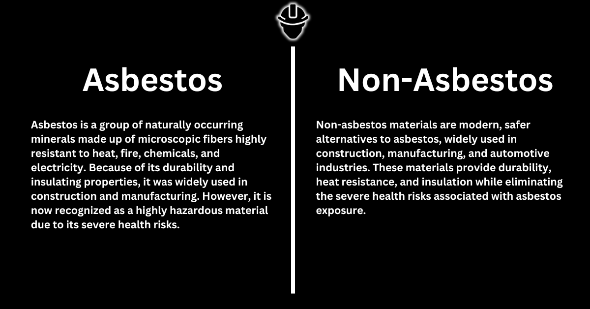 Asbestos vs. Non-Asbestos: What You Must Know